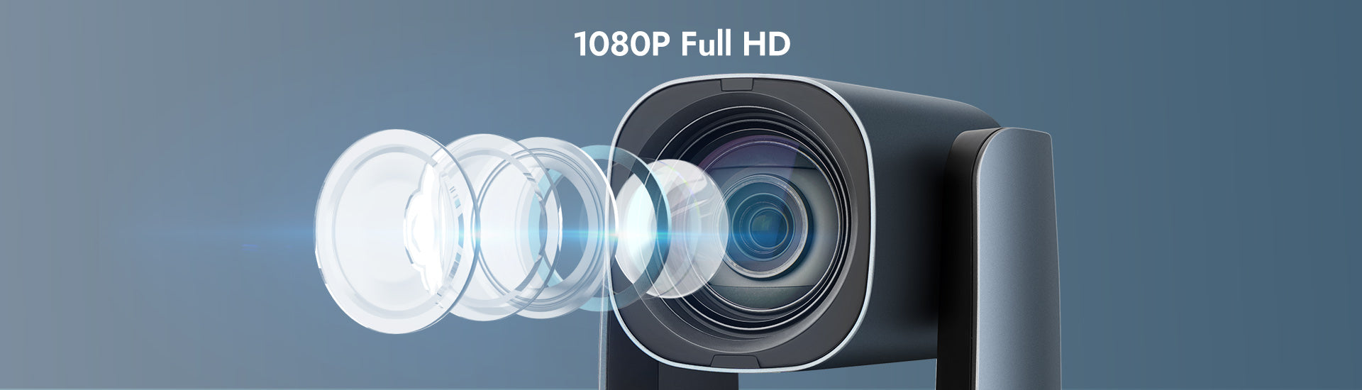 RC821U Zoom Certified 1080P 60FPS PTZ Camera 12X Optical Zoom 72.5° Fi ...