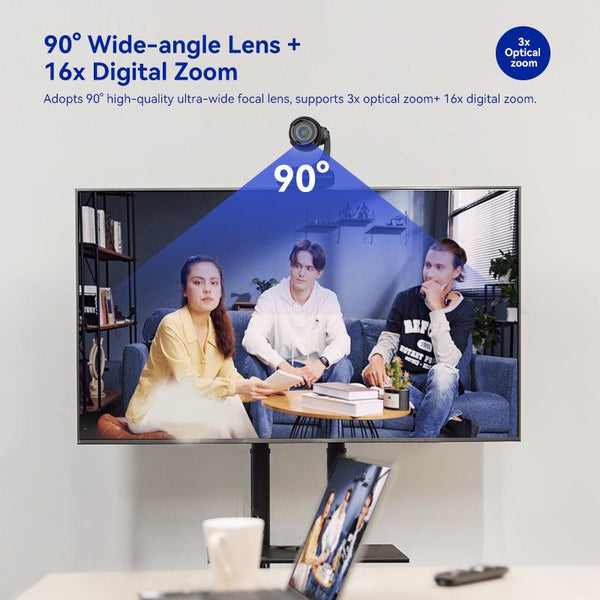 RC310 Mini Video PTZ Camera for online conference with 3x Optical Zoom ...